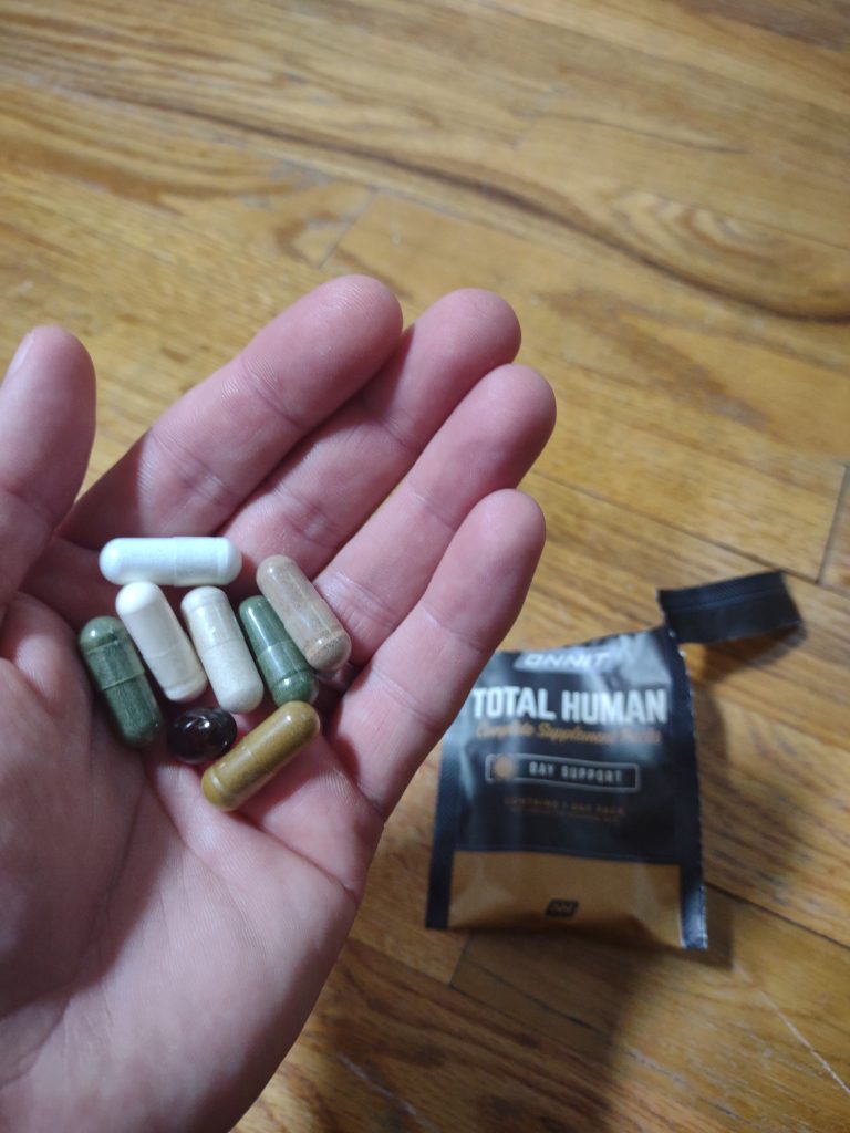 Onnit Total Human Review (which I've been taking for 2 years)